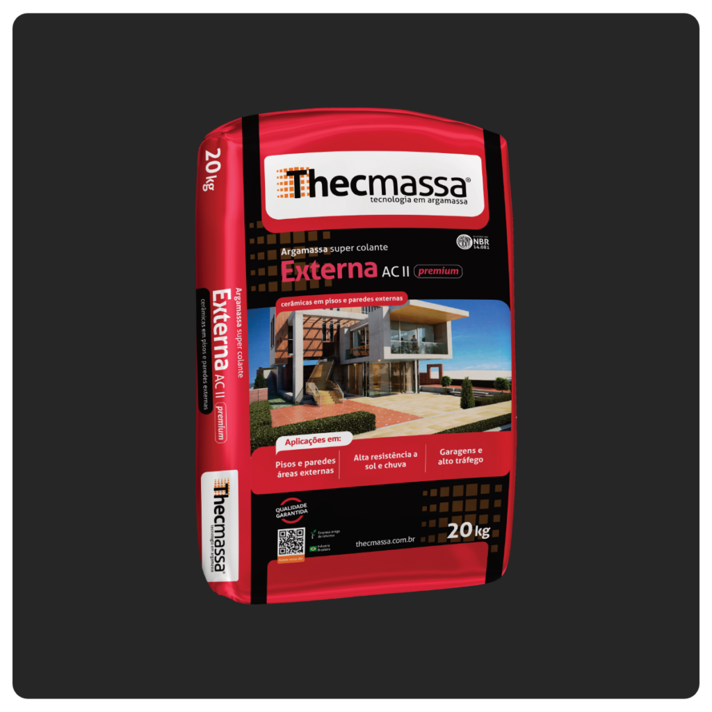 Produtos Thecmassa - Argamassas e Rejuntes